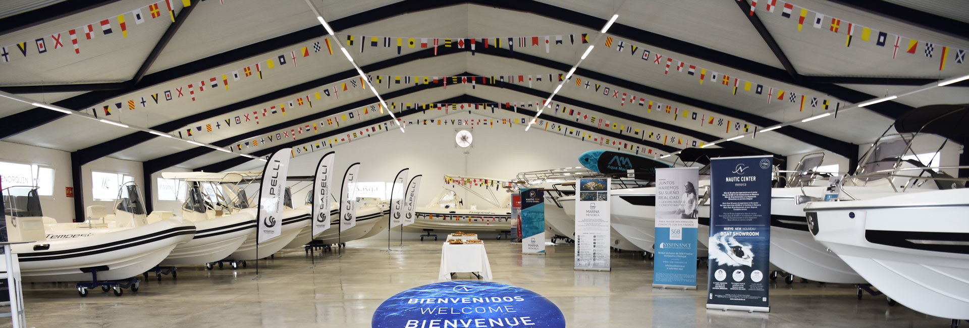 Boat Showroom | Minorca Boat Show | Nautic Center Menorca