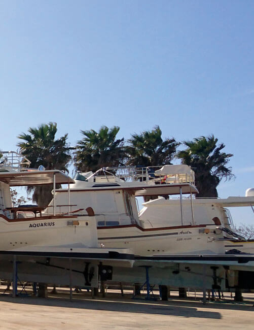 Winter storage in Minorca - Marina Seca Menorca | Nautic Center Menorca